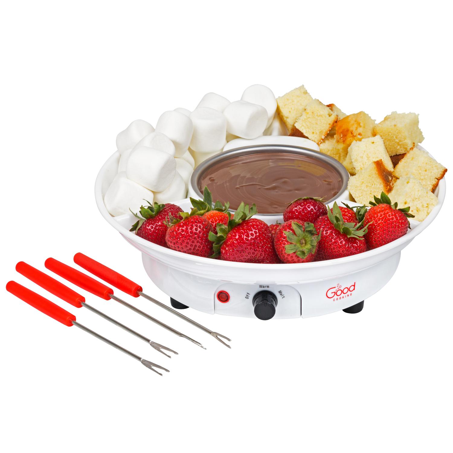 Good Cooking Red 12 oz Stainless Steel Fondue Set - Ace Hardware
