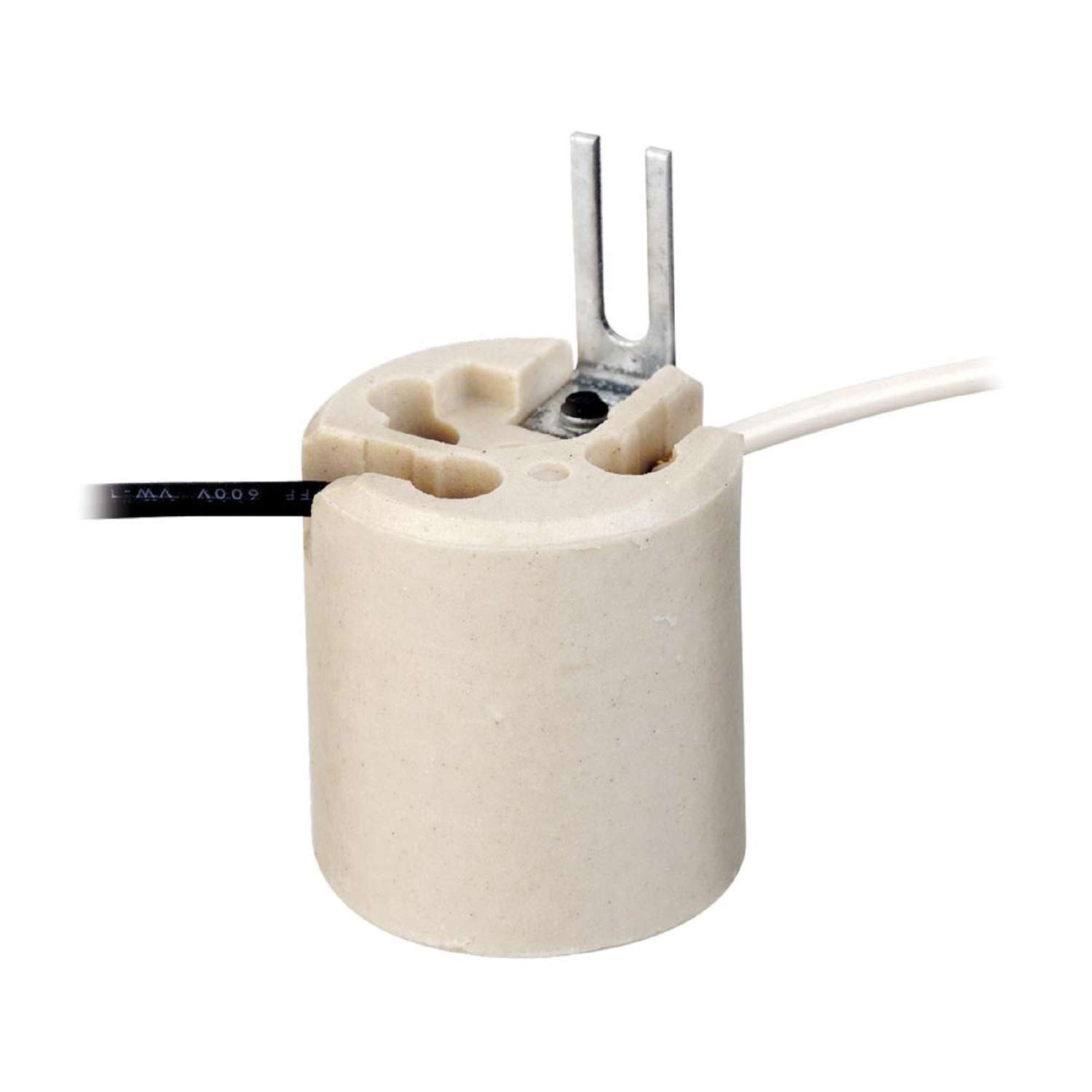 Leviton Porcelain Incandescent Medium Base Lampholder 1 pk - Ace Hardware