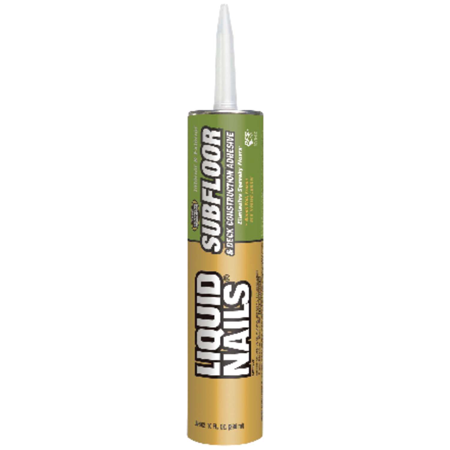 Liquid Nails Subfloor & Deck Acrylic Latex Construction Adhesive 10 oz ...