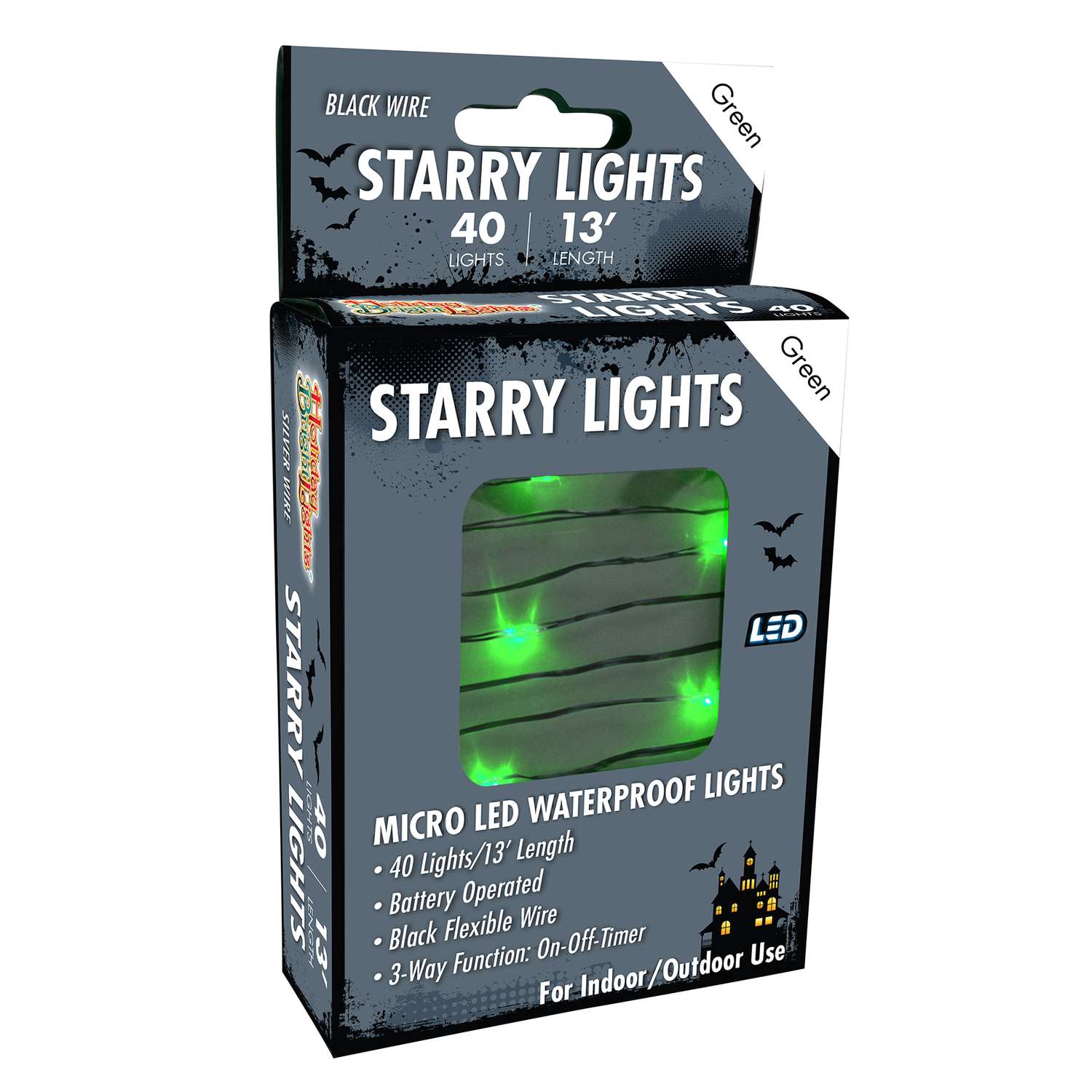Holiday Bright Lights Green 6 in. LED Holiday Lights - Ace Hardware