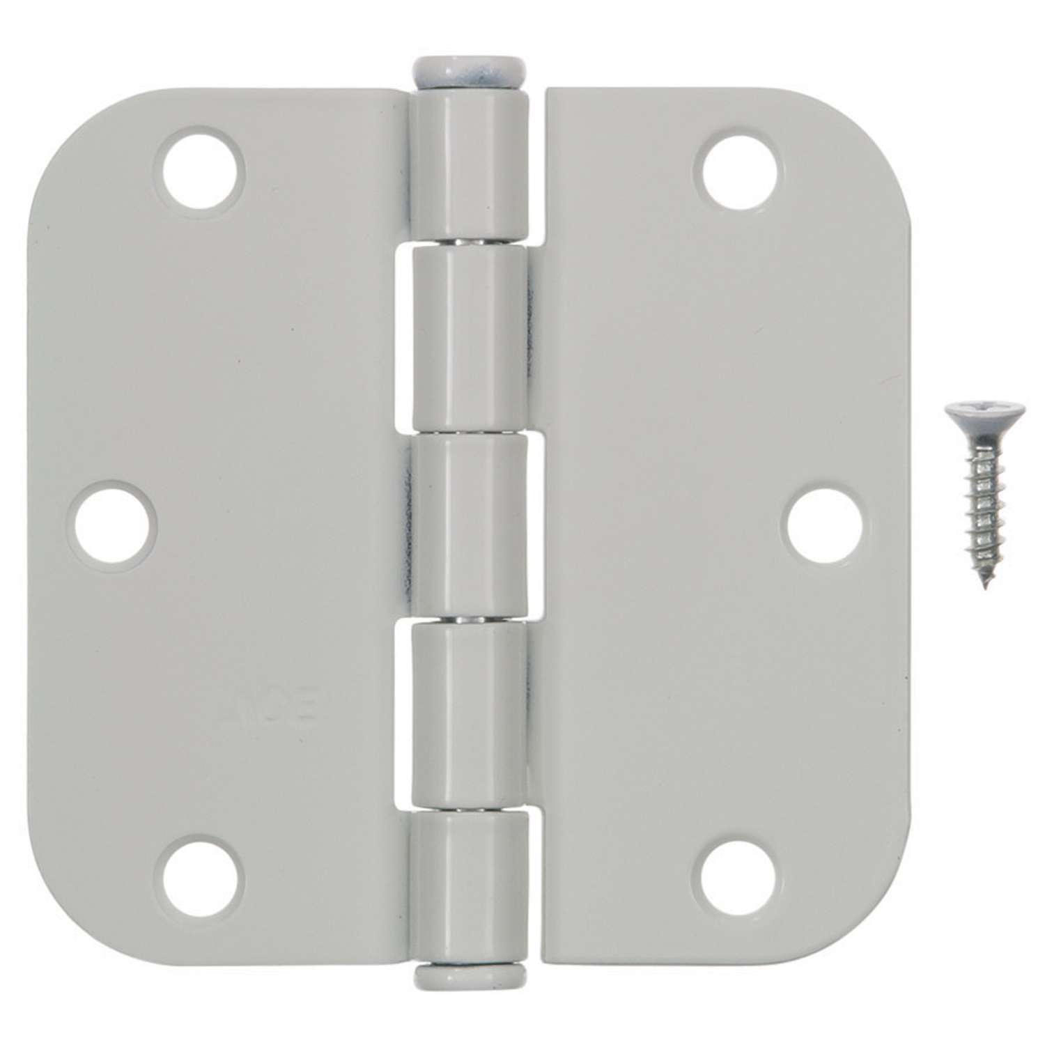 Ace 3-1/2 in. L White Residential Door Hinge 1 pk - Ace Hardware