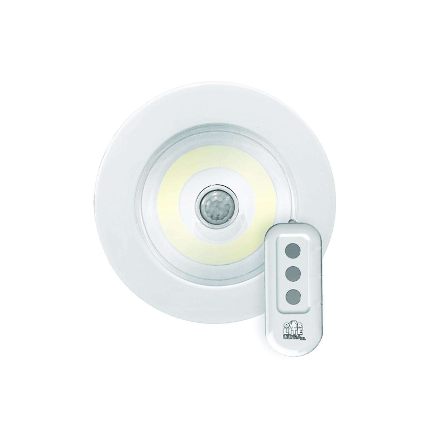 Over Lite Ultra 3X Motion Activated LED Light with Remote 1 pk - Ace ...