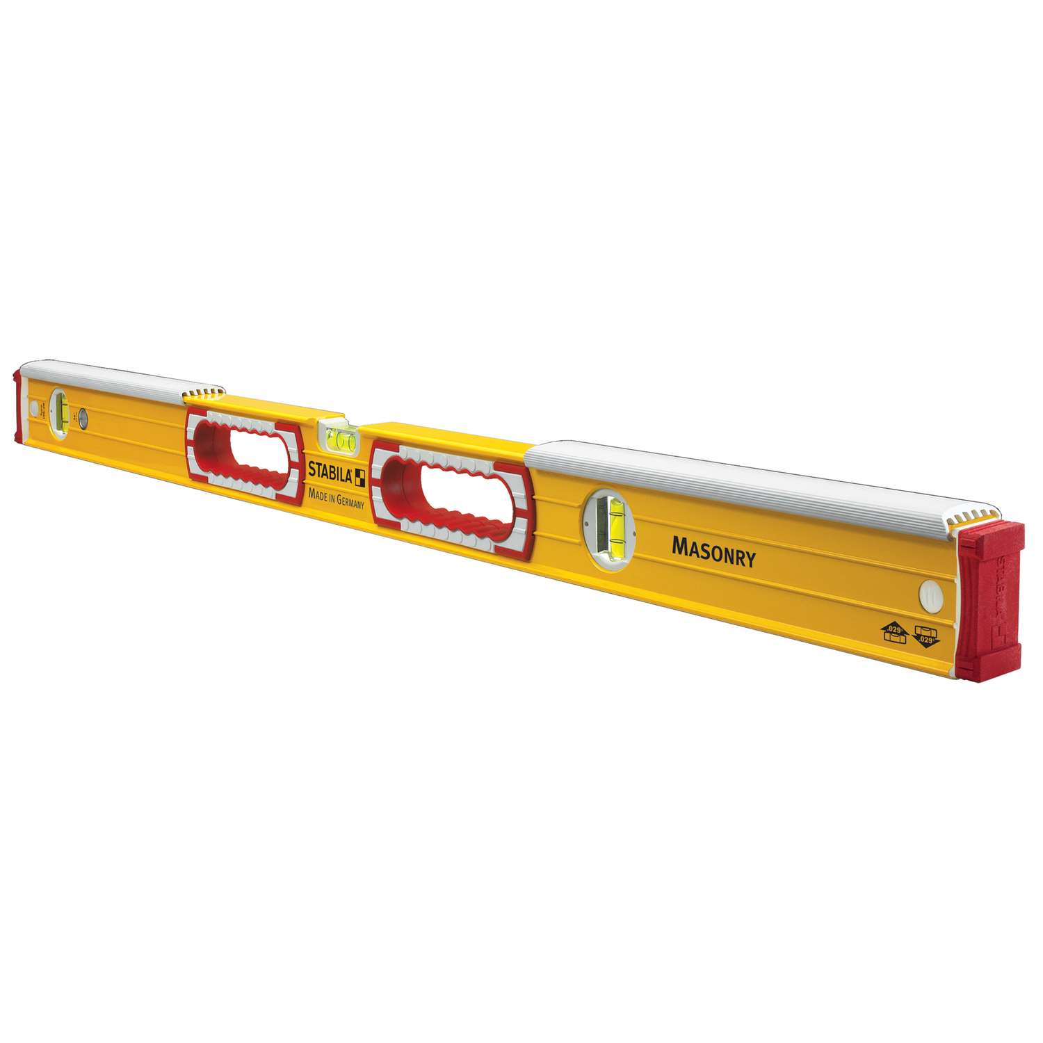 STABILA 36 in. Aluminum Type 196-2 K Masonry Level 3 vial - Ace Hardware