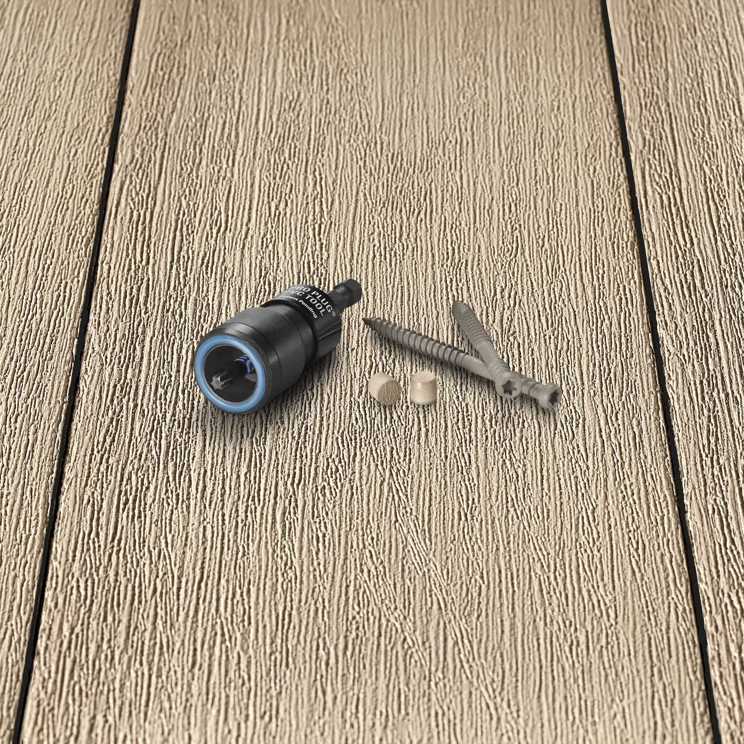 Starborn Pro Plug No. 10 X 2-3/4 in. L Sand Castle Star Trim Head Deck ...