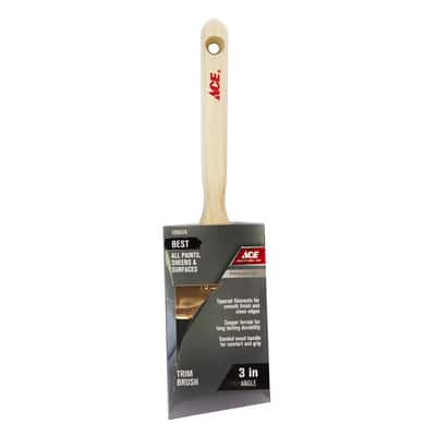 Ace Best 3 in. W Angle Trim Paint Brush - Ace Hardware