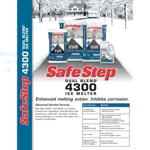 Safe Step 4300 Sodium and Magnesium Chloride Ice Melt 50 lb. Granule ...