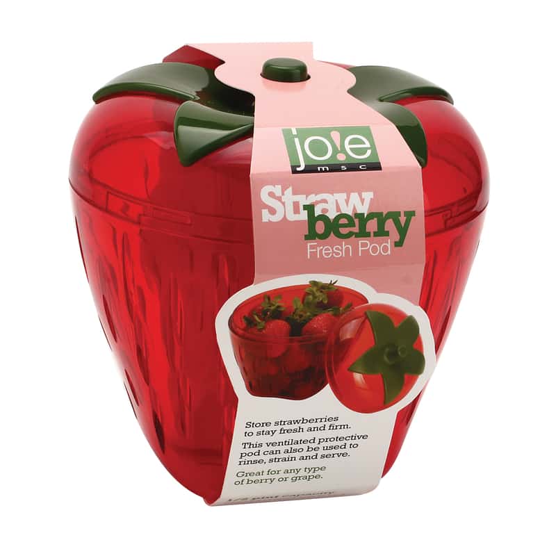 Joie Red Plastic Strawberry Pod - Ace Hardware