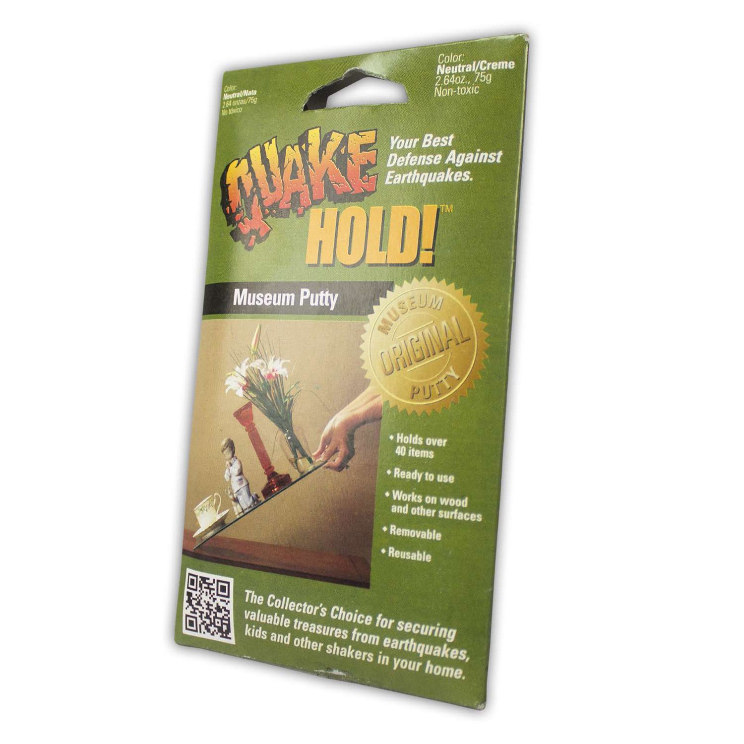 Quake Hold Cream/Neutral Museum Putty 2.64 oz 1 pk - Ace Hardware