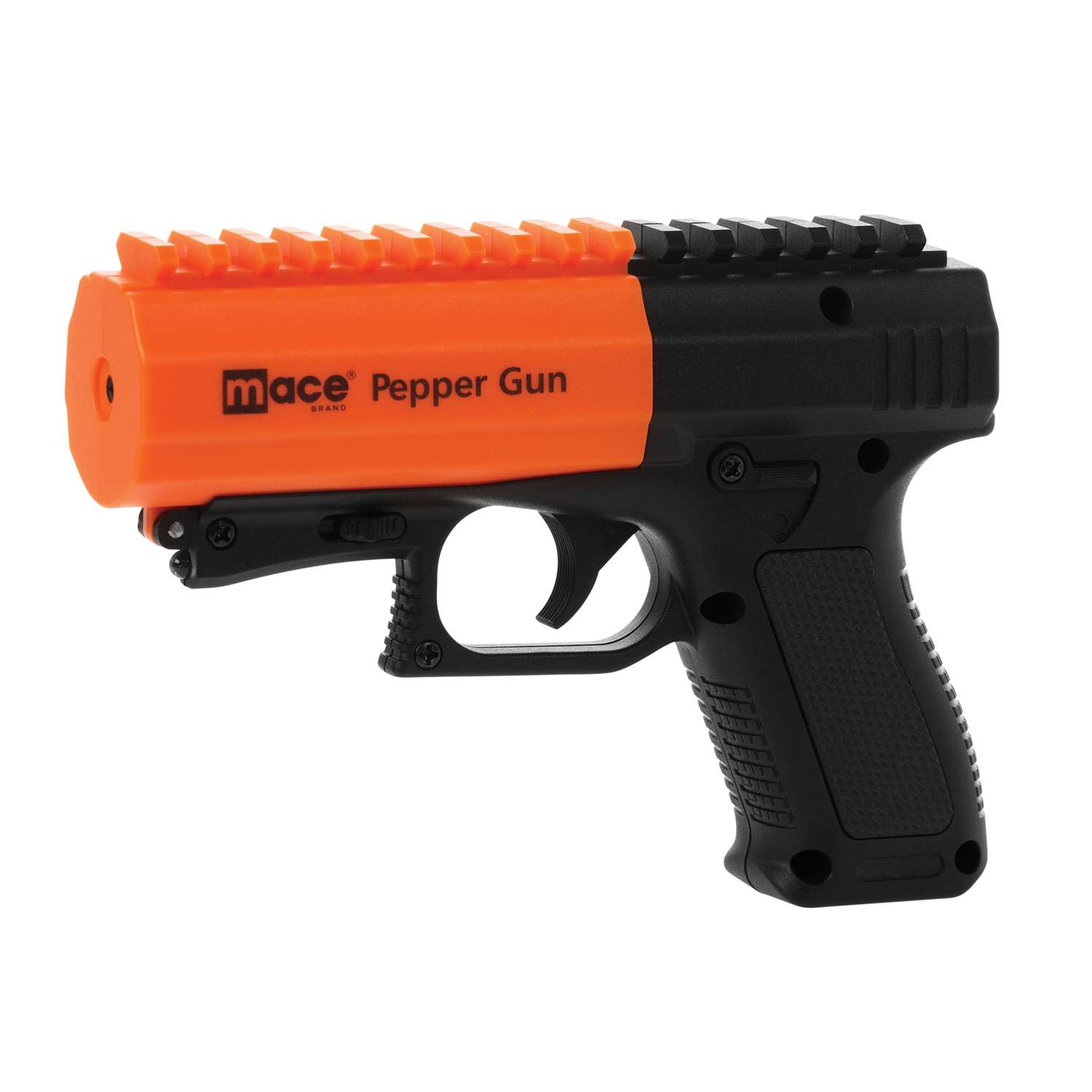 Mace 2.0 Black/Orange Aluminum/Plastic Pepper Gun with Strobe LED - Ace ...