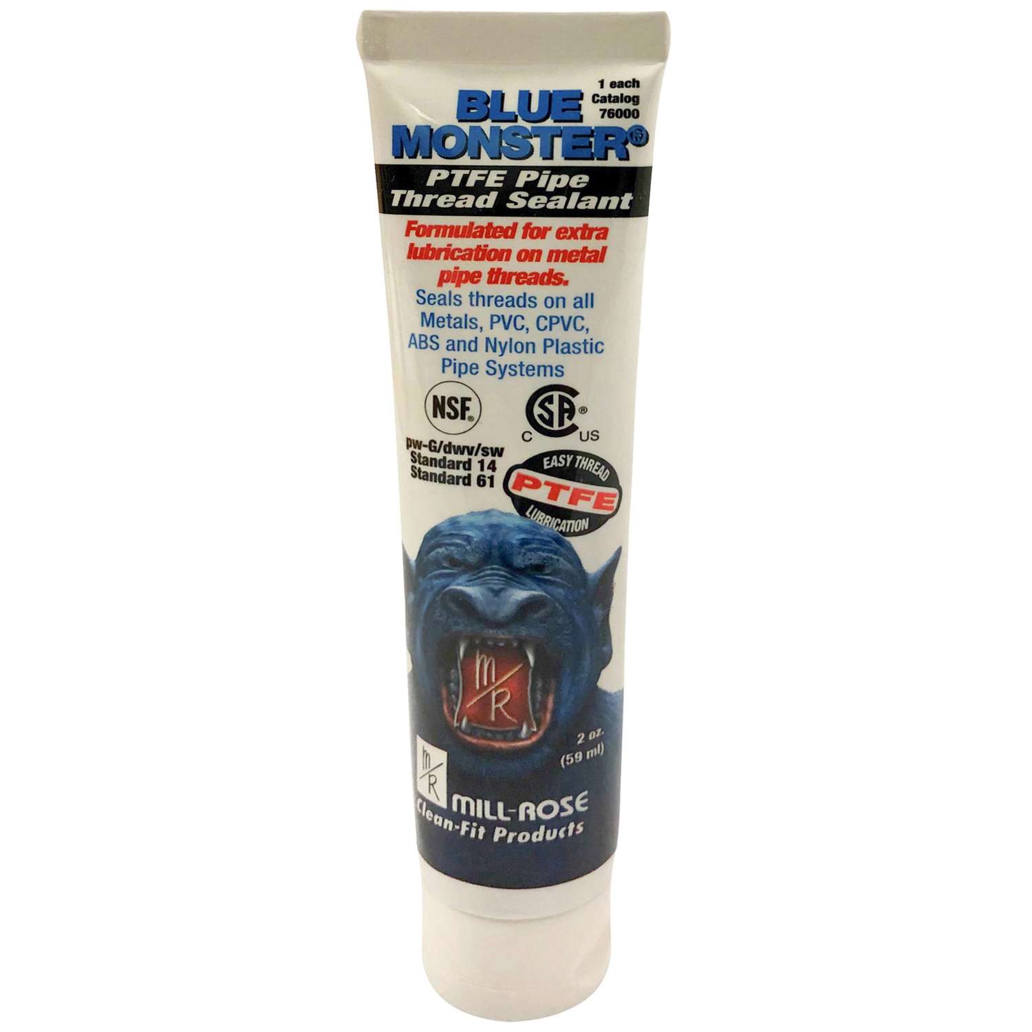 Mill Rose Blue Monster White Pipe Thread Sealant 2 oz - Ace Hardware