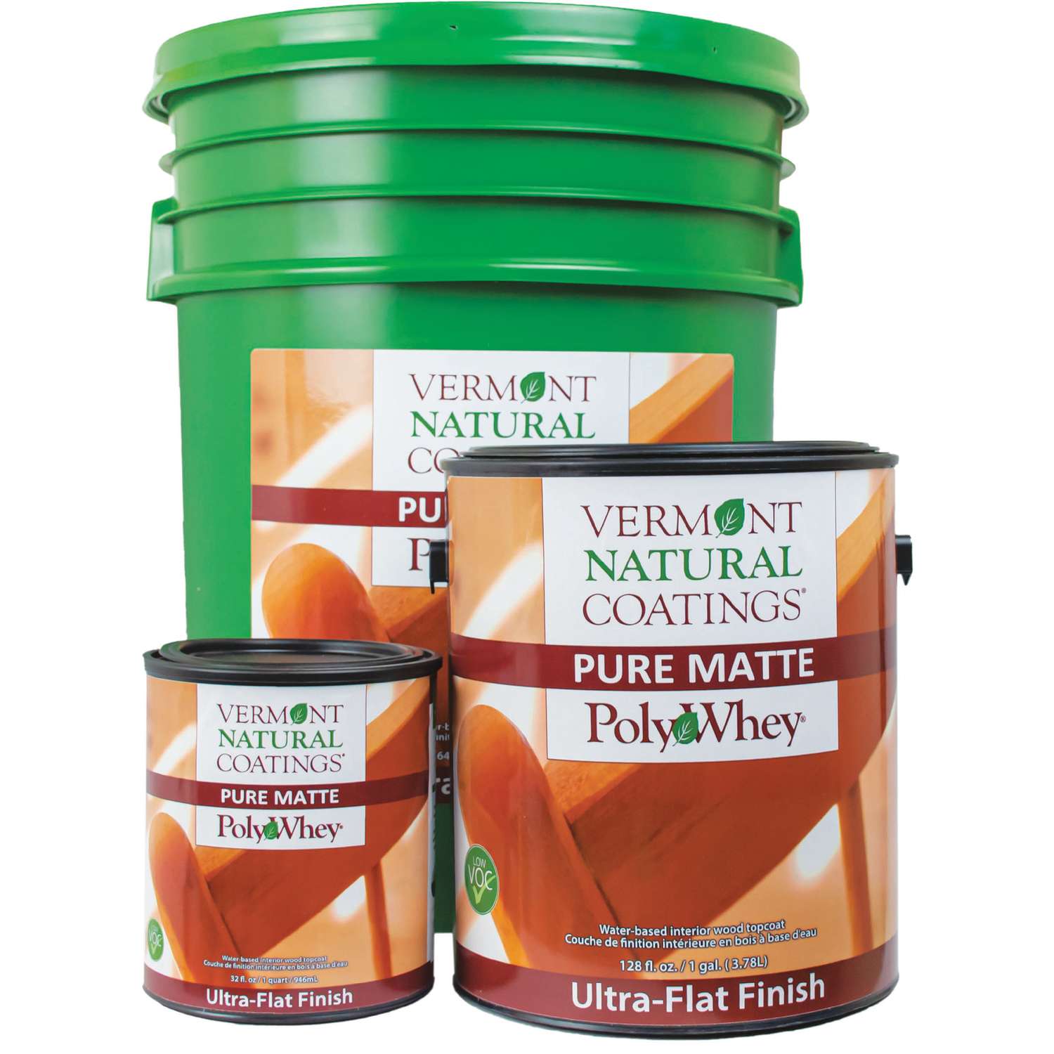 Vermont Natural Coatings PolyWhey Flat White Water-Based Waterborne ...