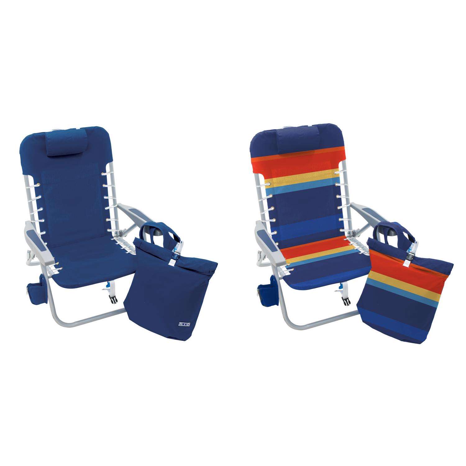 Rio Brands 4-Position Assorted Beach Folding Chair - Ace Hardware