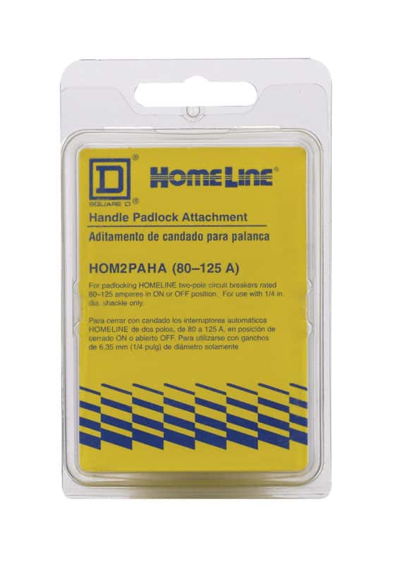 Square D HomeLine 70 amps Plug In Padlock Attachment - Ace Hardware