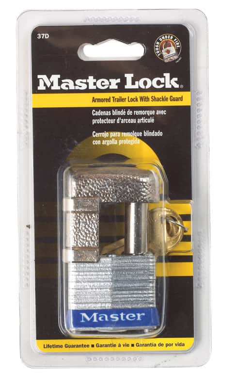 Master Lock 1-5/16 in. H X 15/16 in. W X 1-1/2 in. L Hardened Steel ...