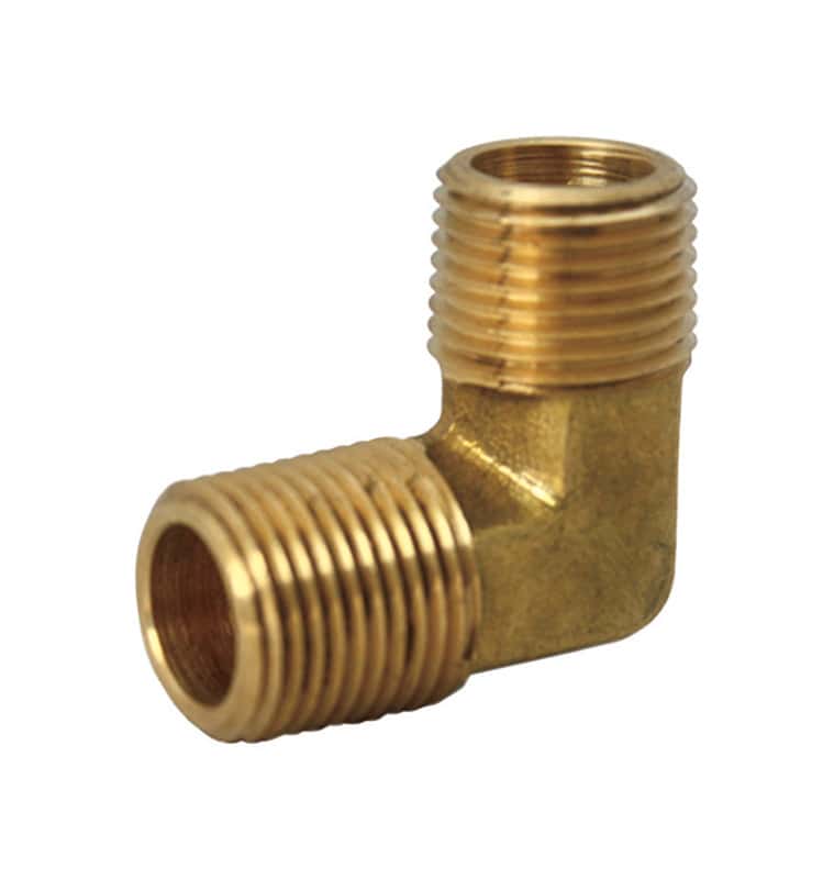JMF Company 1/4 in. MPT X 1/8 in. D MPT Brass 90 Degree Elbow - Ace ...