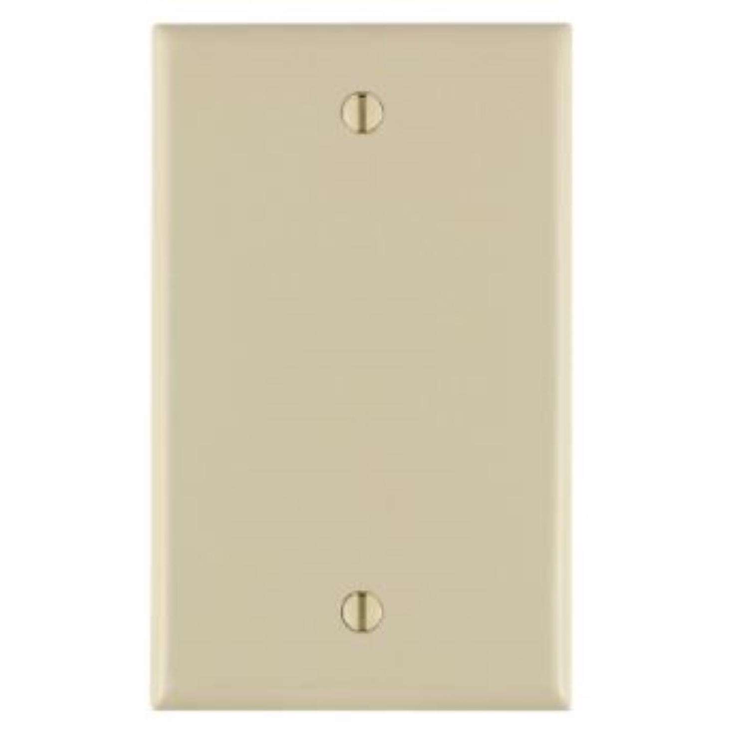 Leviton Light Almond 1 gang Nylon Blank Wall Plate 1 pk Mfr# 80714-00T ...