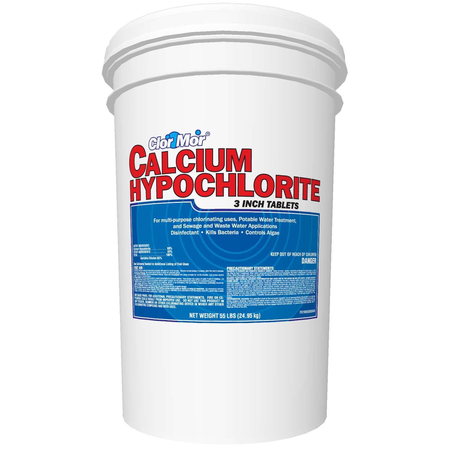 Clor Mor Tablet Calcium Hypochlorite 55 lb - Ace Hardware