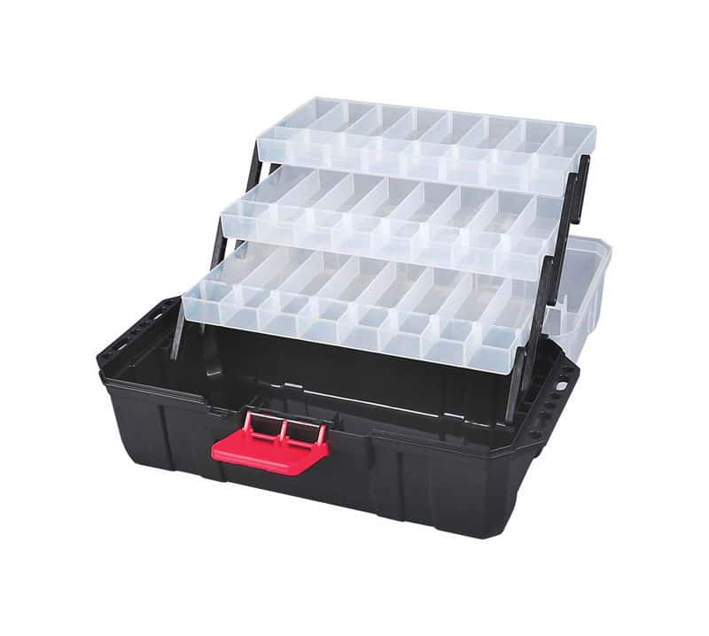 Ace 18 in. Cantilever Toolbox Black - Ace Hardware