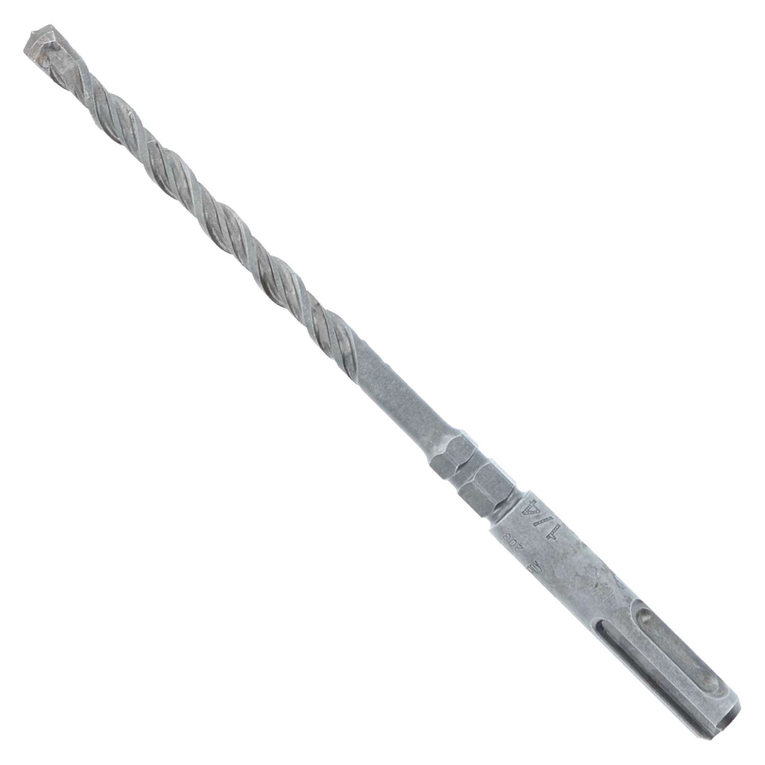 Diablo 1/4 in. X 6 in. L Carbide Concrete Anchor Hammer Drill Bit SDS ...