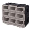 Ace 15 in. W X 12.75 in. H X 6.75 in. D Storage Rack with Bins Plastic ...