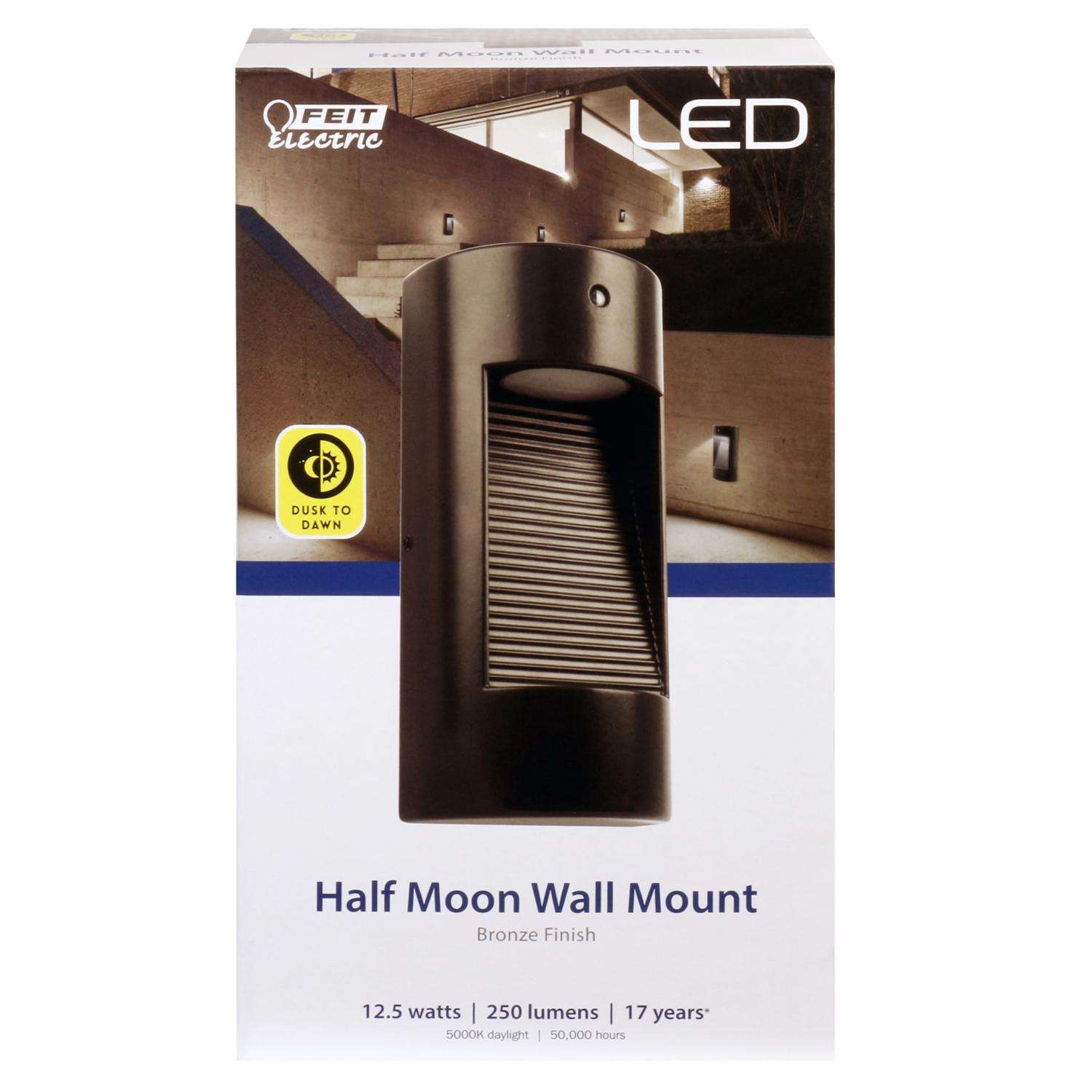 Feit LED Dusk to Dawn Hardwired LED Bronze Security Light - Ace Hardware