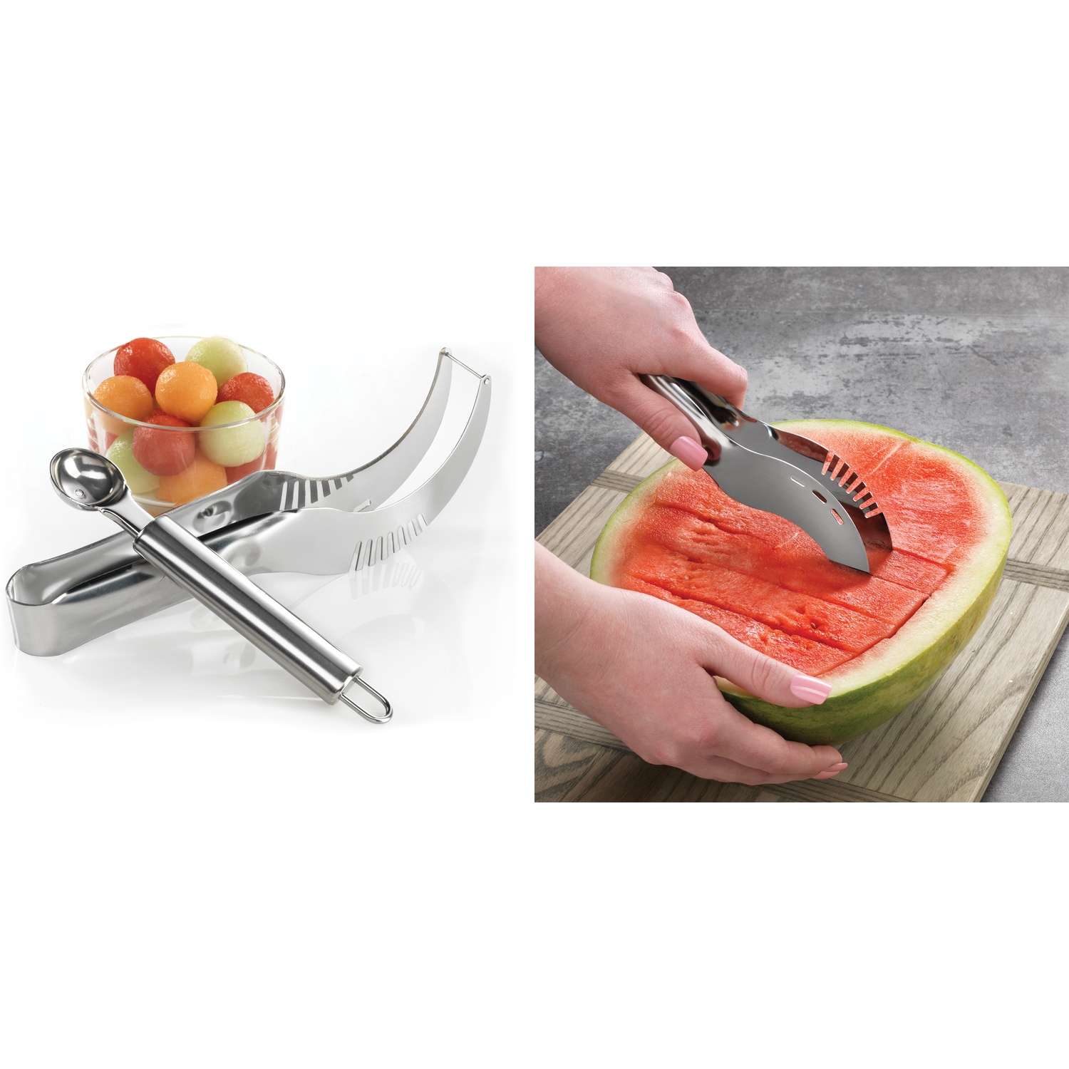Gia's Kitchen Silver Stainless Steel Watermelon Tool Mfr# 18273 - Ace ...