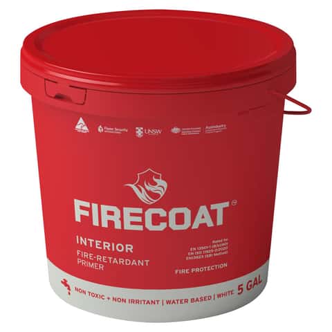Firecoat White Low Sheen Water-Based Primer 5 gal - Ace Hardware