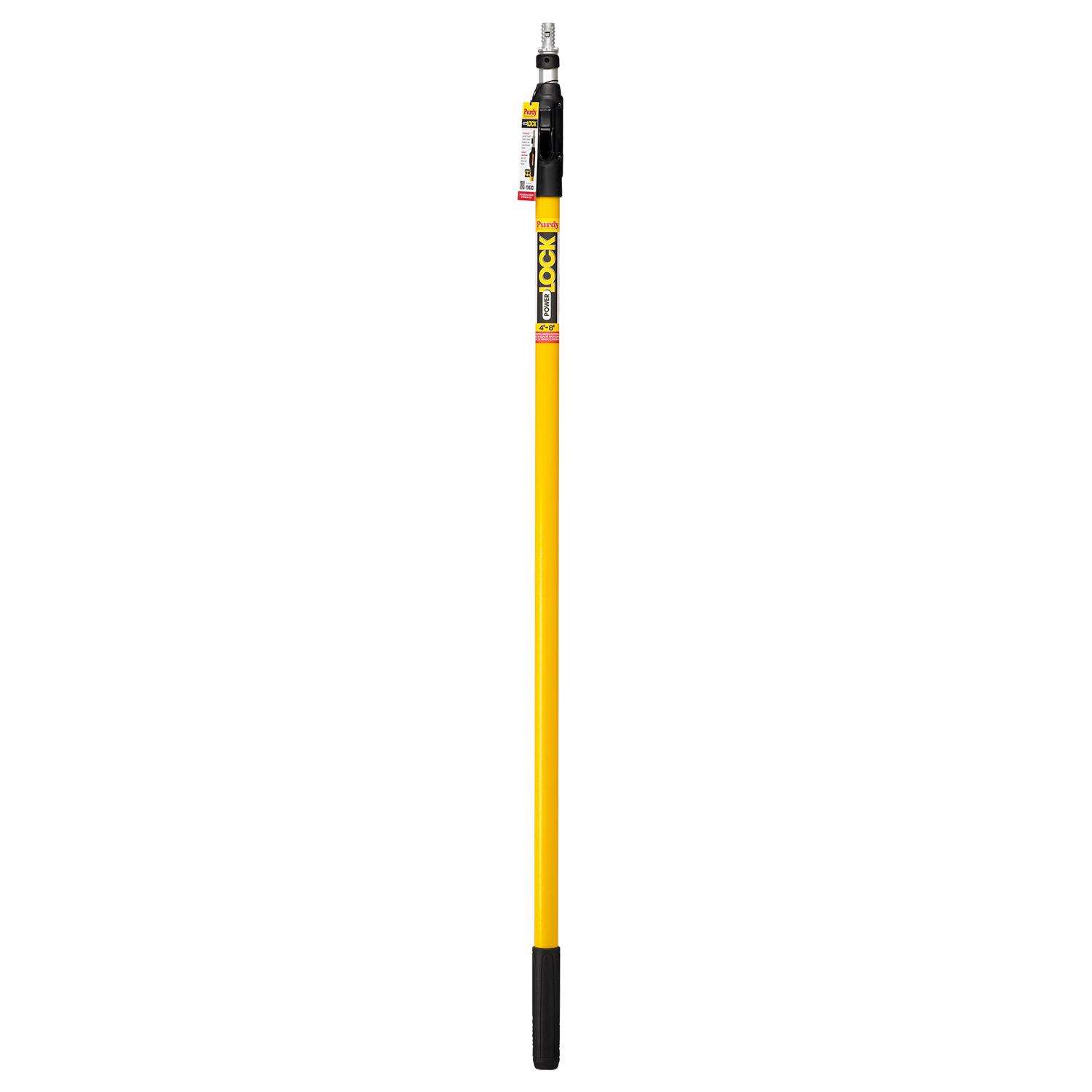 Purdy POWER LOCK Telescoping 4-8 ft. L X 1 in. D Fiberglass Extension ...