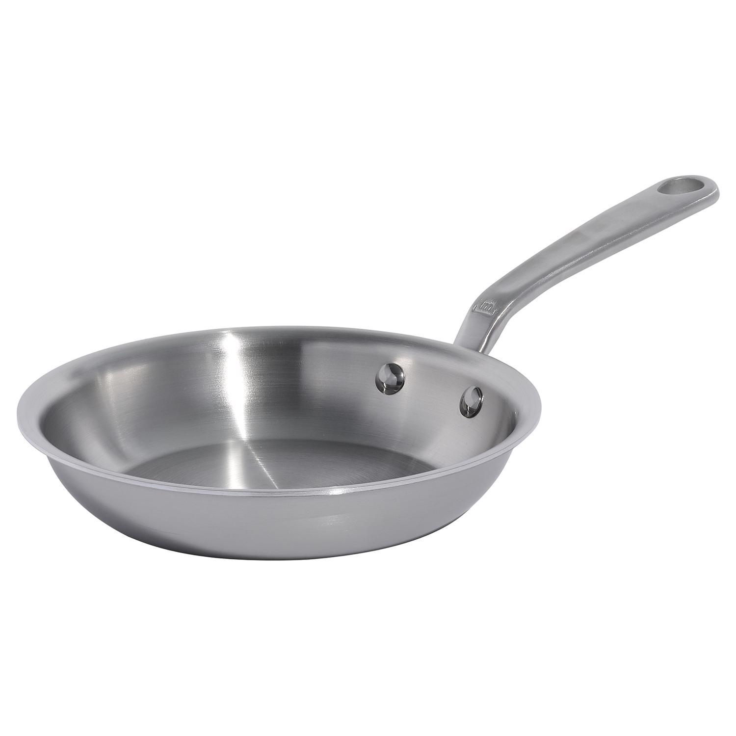 Made In Stainless Steel Fry Pan 8 in. Silver - Sansujyuku