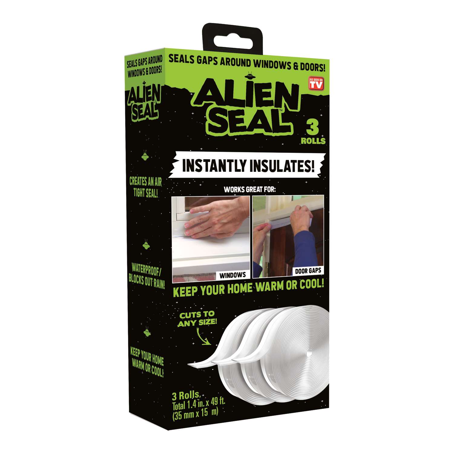Alien Seal 1.4 in. W X 49 ft. L Sealing Tape Clear - Ace Hardware