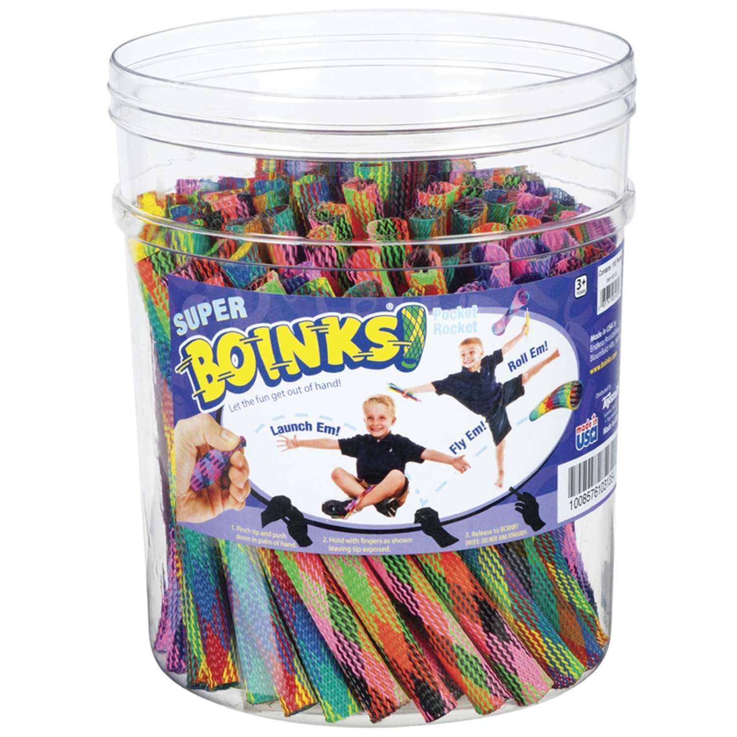 Toysmith Super Boinks Nylon Assorted 100 pc - Ace Hardware