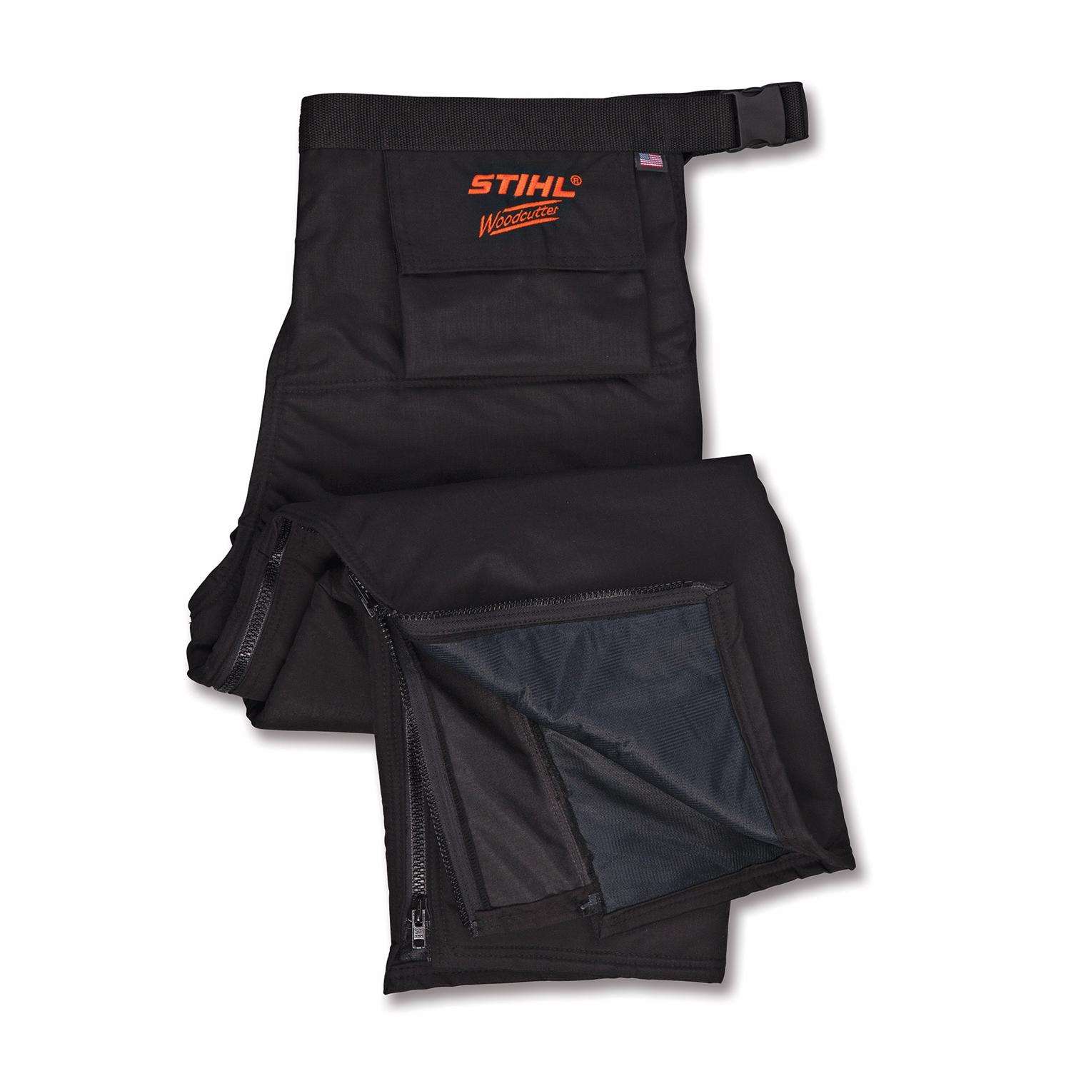 STIHL Function Nylon 6 Layer Apron Chaps Black 32 inch 1 pk - Ace Hardware