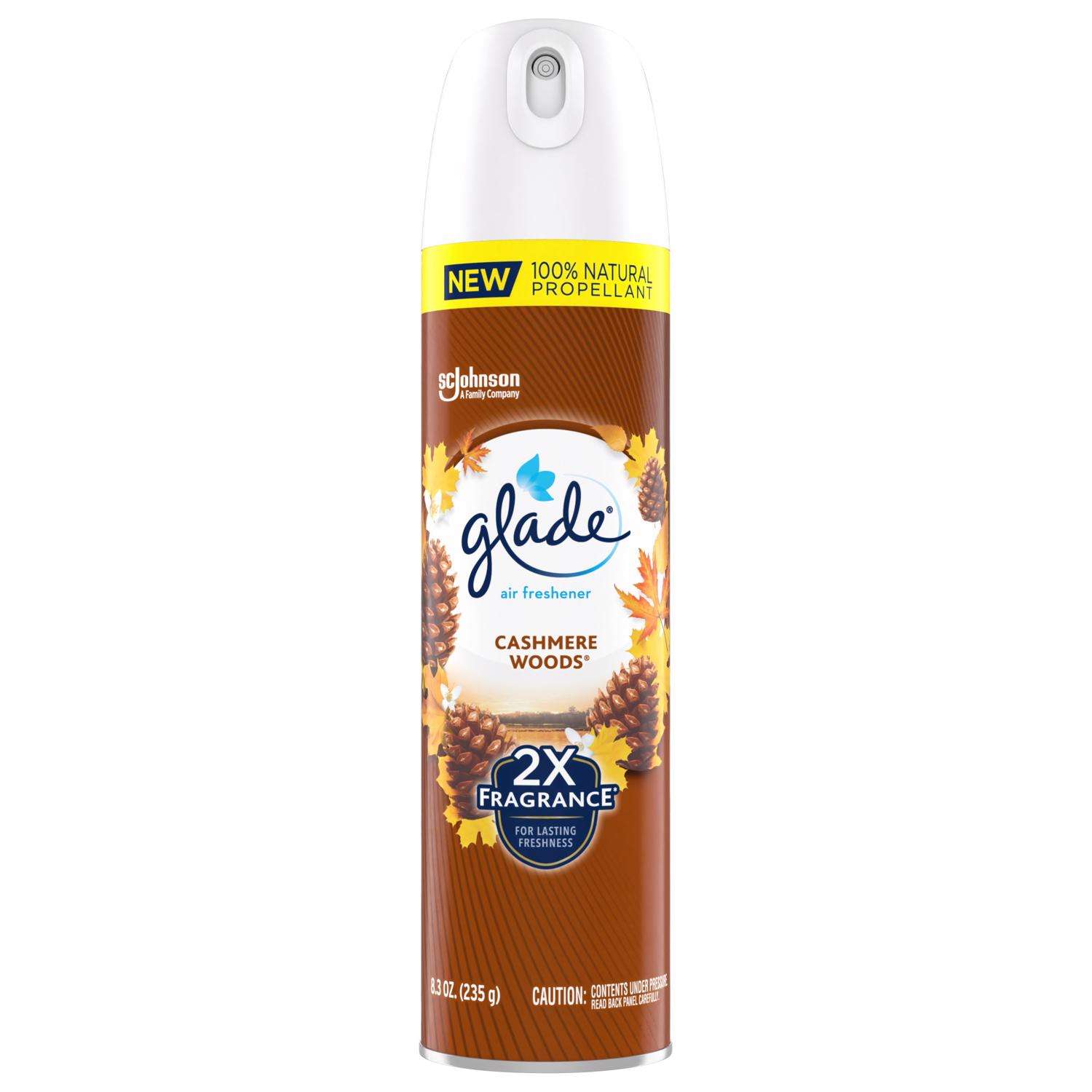 Glade Cashmere Woods Scent Air Freshener 8.3 oz Aerosol 1 pk - Ace Hardware
