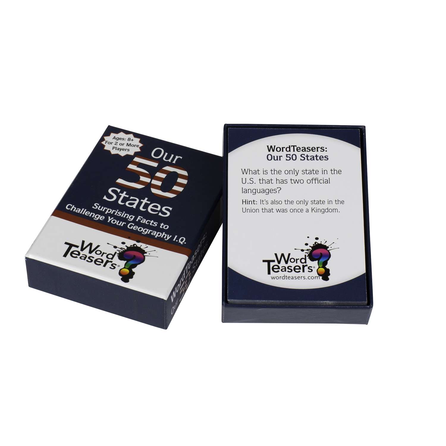 WordTeasers Our 50 States Card Game Cardboard Multicolored - Ace Hardware