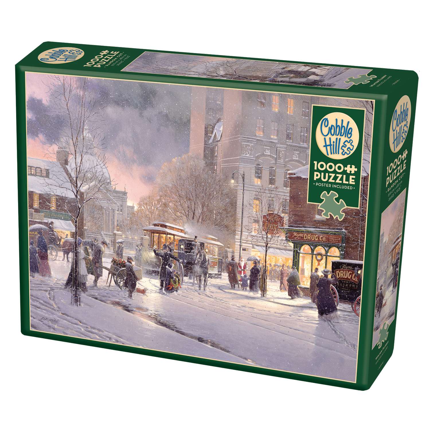Cobble Hill Winter Flurry Jigsaw Puzzle Cardboard 1000 pc - Ace Hardware