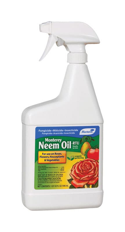 Monterey Neem Oil Organic Insect Killer Liquid 32 oz - Ace Hardware
