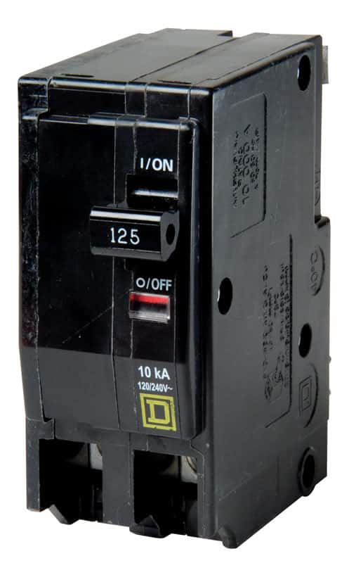 Square D QO 125 amps Plug In 2-Pole Circuit Breaker - Ace Hardware