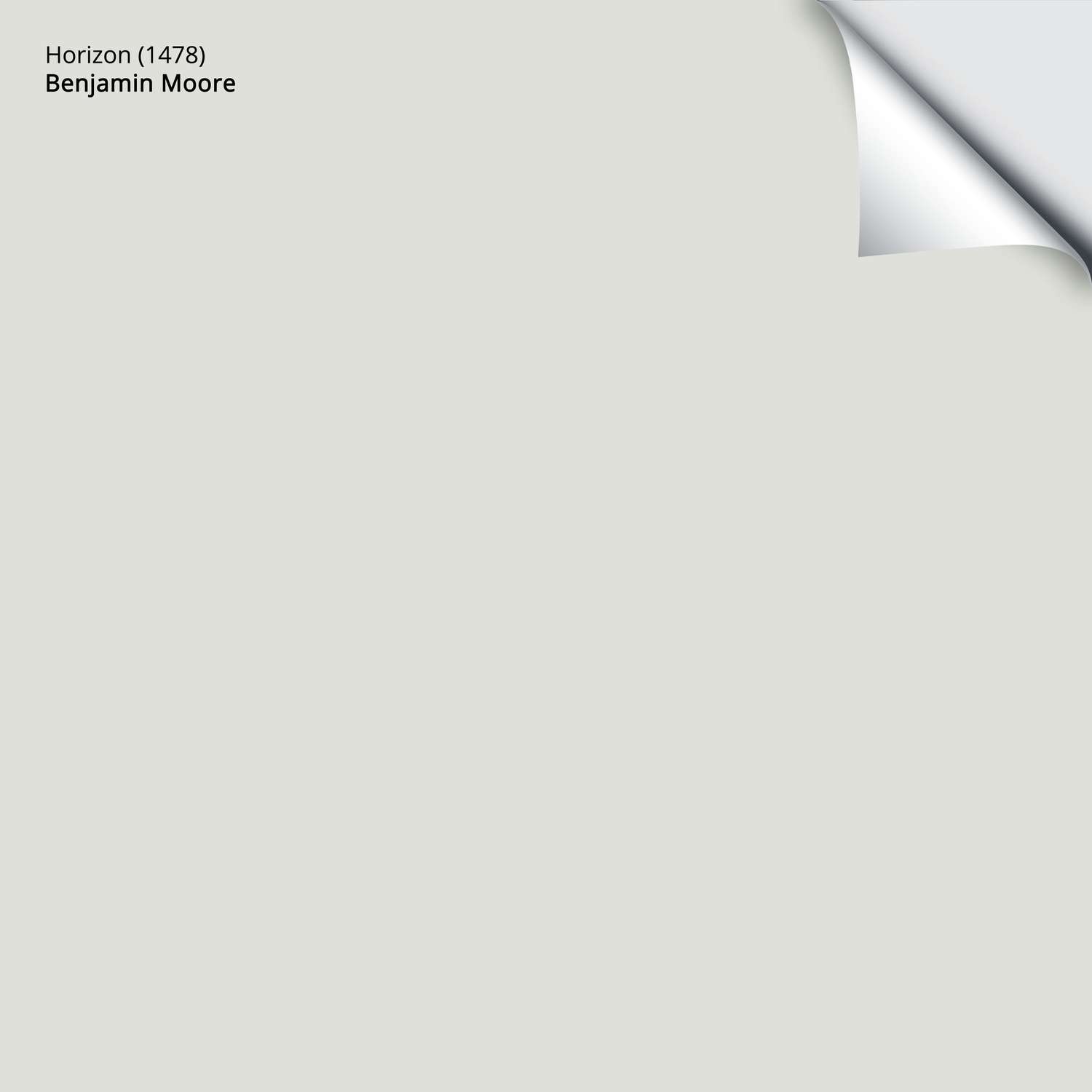 Benjamin Moore Horizon Peel & Stick Color Sample OC-53 - Ace Hardware