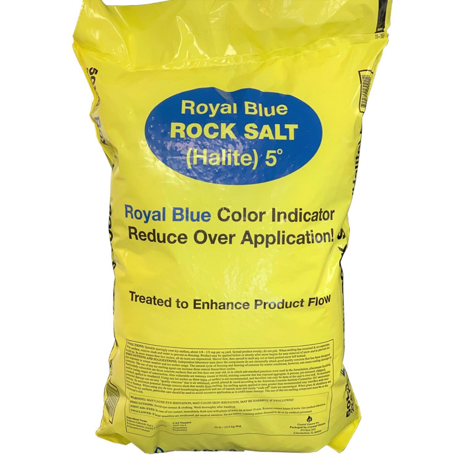 Crystal Visions Royal Blue Sodium Chloride Crystal Rock Salt 50 lb ...