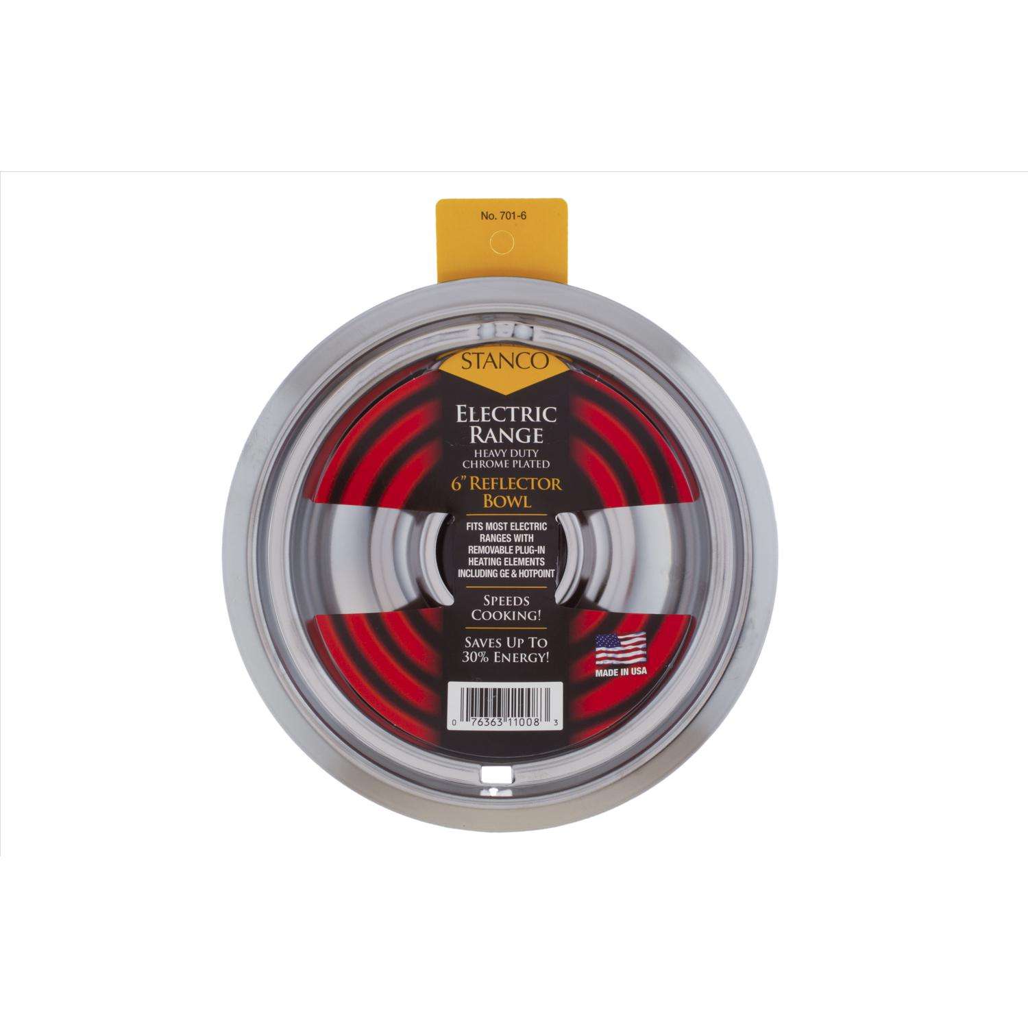 Stanco Steel Reflector Bowl 6 in. W - Ace Hardware