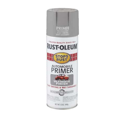 Rust-Oleum Stops Rust Gray Flat Oil-Based Alkyd Spray Primer 12 oz ...