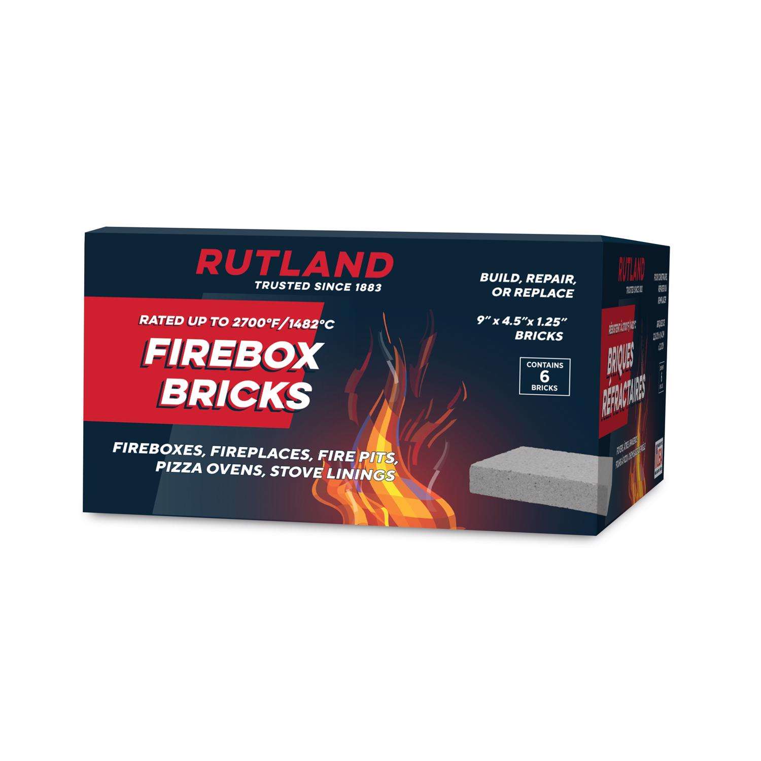 Rutland Ivory Ceramic Fire Brick - Ace Hardware