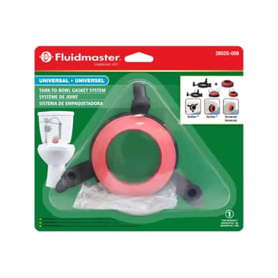 Fluidmaster Tank to Bowl Gasket Black/Red Rubber For Universal - Ace ...