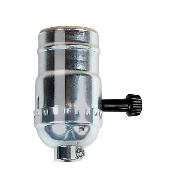 Jandorf Metal Medium Base Turn Knob Socket 1 pk - Ace Hardware