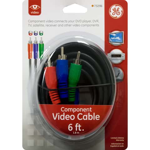 GE 6 ft. L Video Cable RCA - Ace Hardware