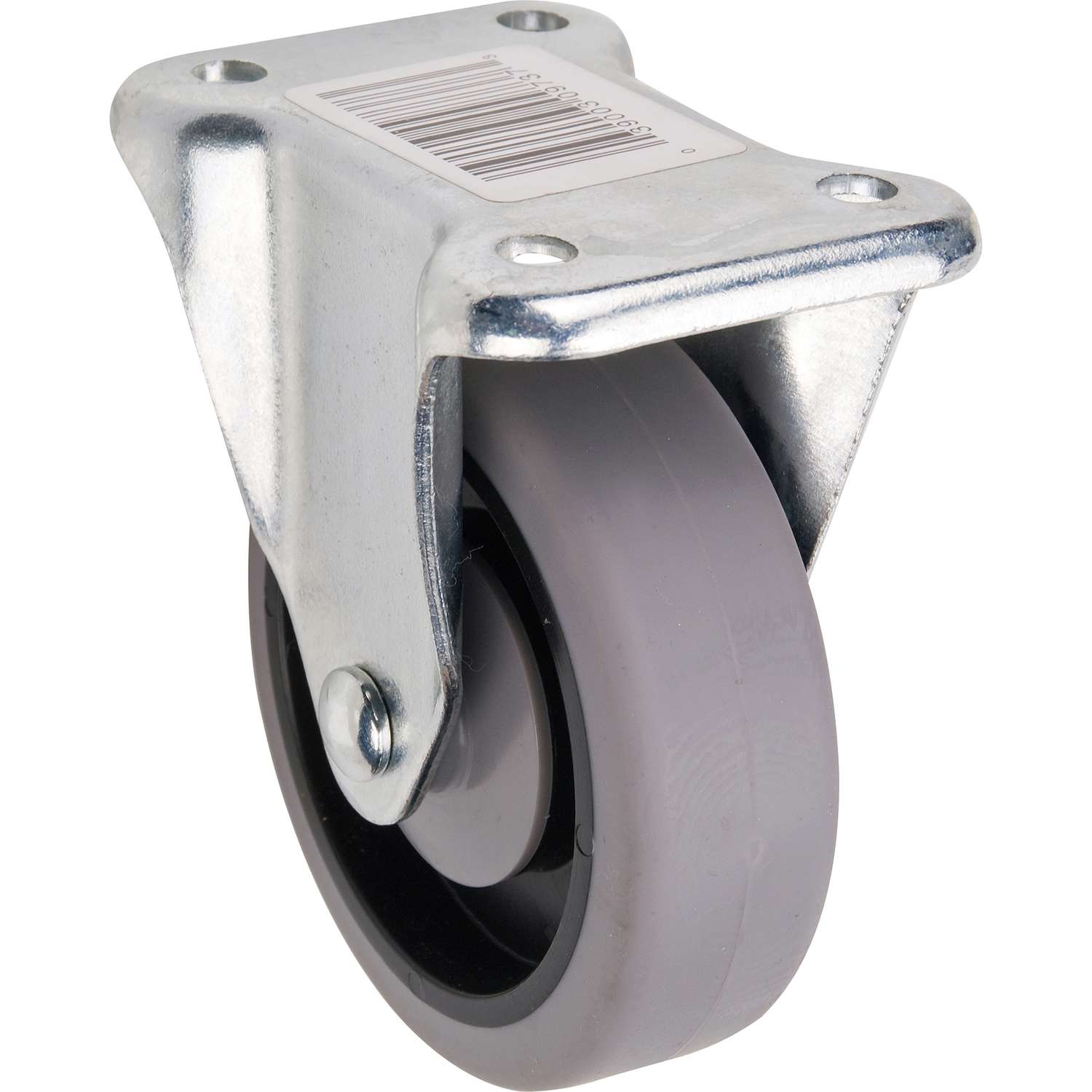 Shepherd Hardware 4 in. D Rubber Caster 250 lb 1 pk - Ace Hardware
