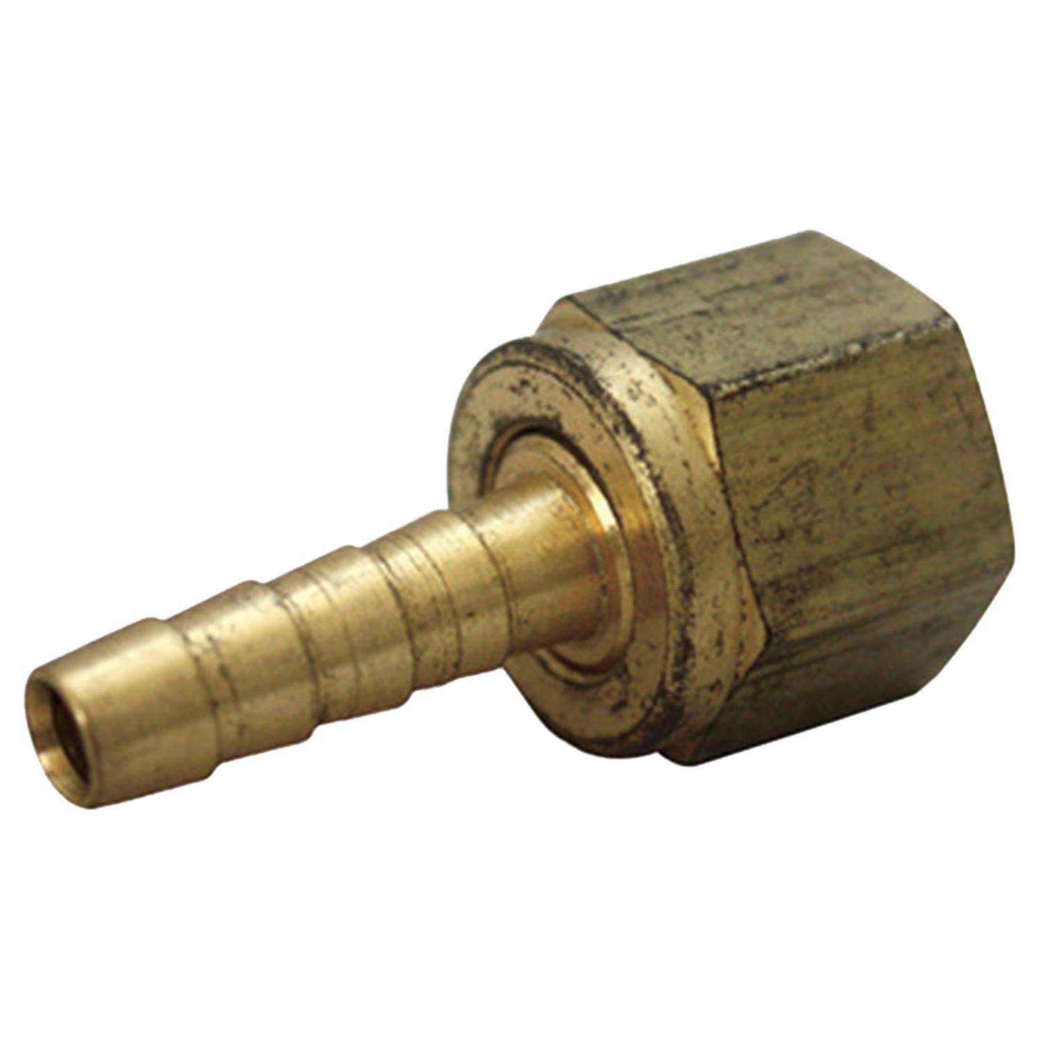 Brass 1/4 in. D X 3/8 in. D Adapter 1 pk - Ace Hardware