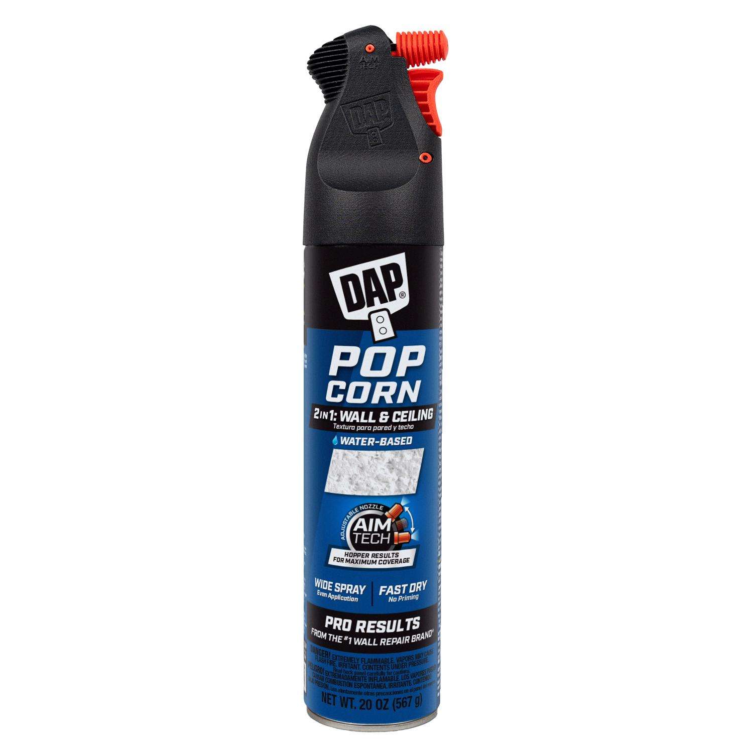 DAP White Water-Based Popcorn Ceiling Spray Texture 20 oz - Ace Hardware
