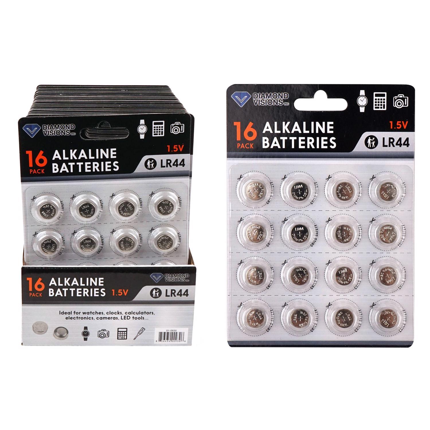 Diamond Visions MAX Force Alkaline AG13/357 3 V Button Cell Battery 20 ...