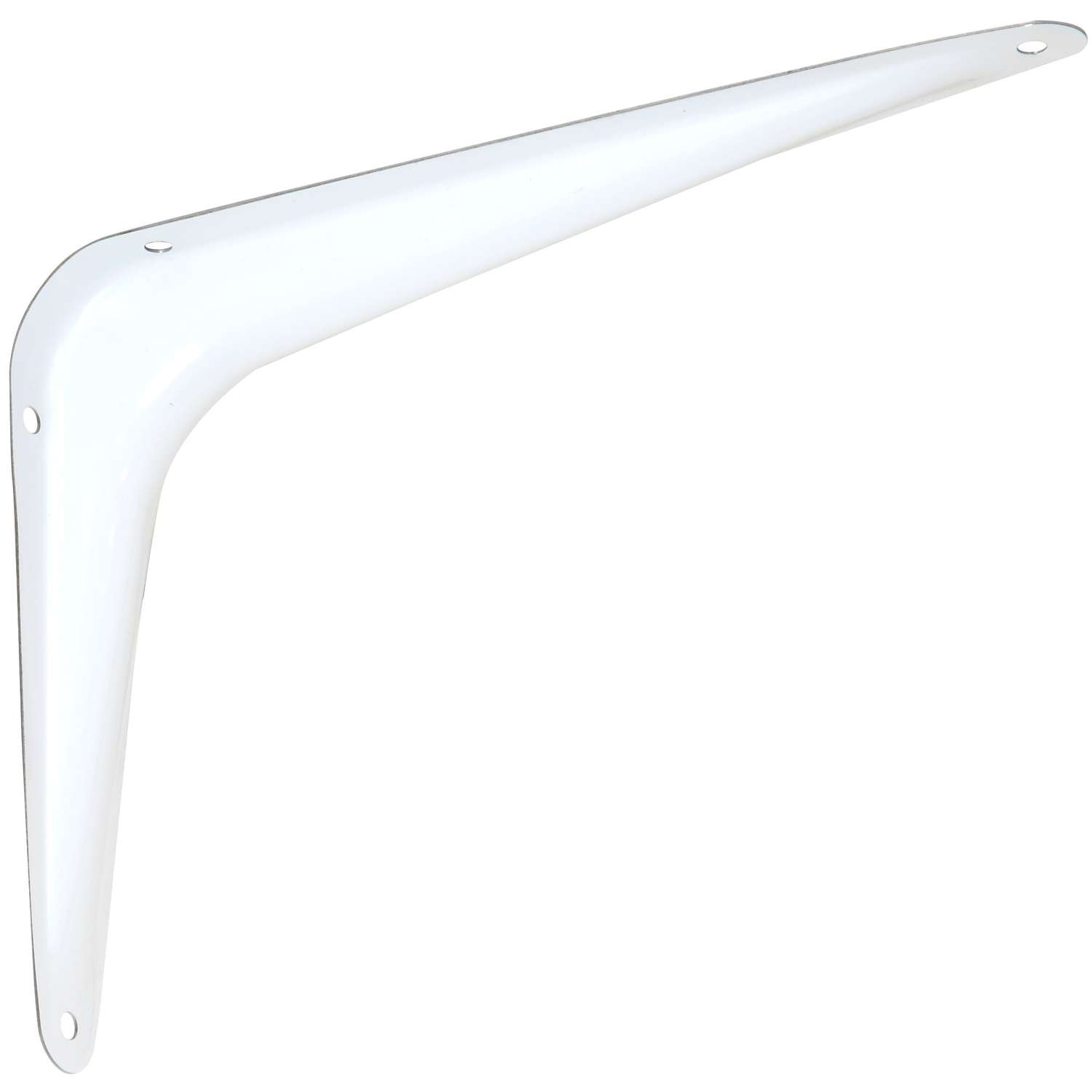 National Hardware White Steel Shelf Bracket 8 in. L 100 lb - Ace Hardware